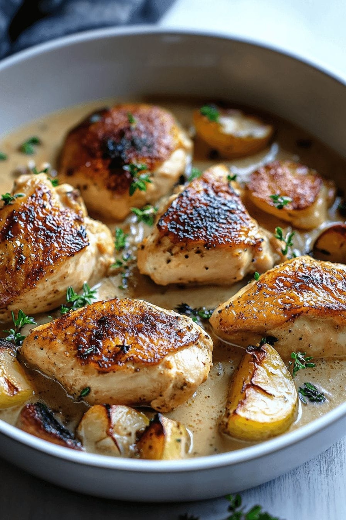 Rustic French Chicken Normandy Recipe: A Creamy Delight - Craft Meats