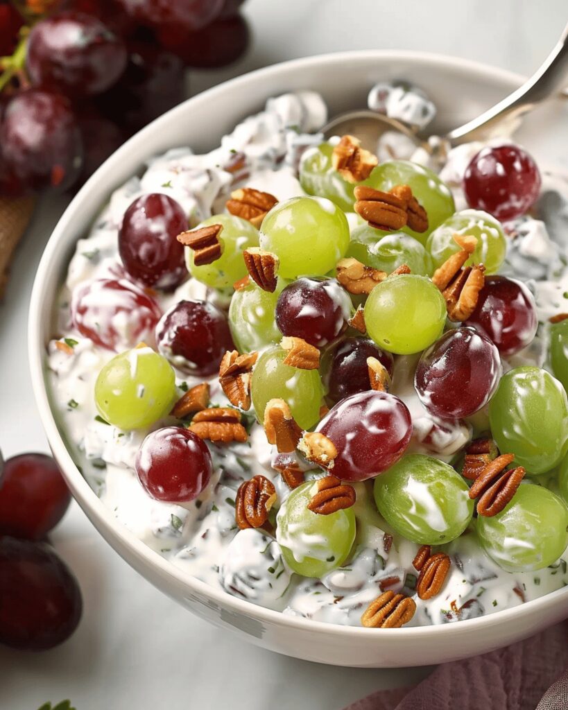 Sweet & Tangy Grape Delight Salad Recipe - Fresh Summer Joy - Craft Meats