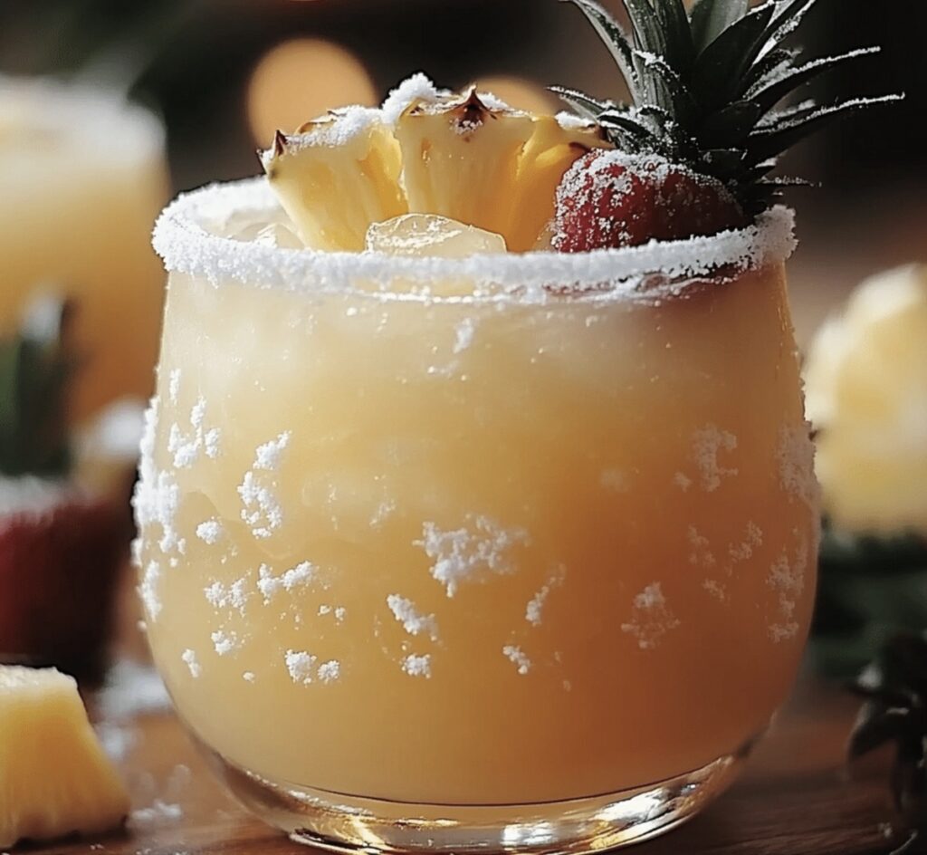 Frosty Pineapple Punch Recipe: A Tropical Winter Splash - Craft Meats