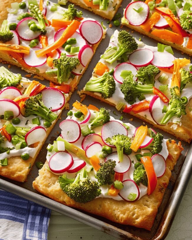 Colorful Veggie Delight Pizza Recipe: A Scrumptious Family Favorite ...