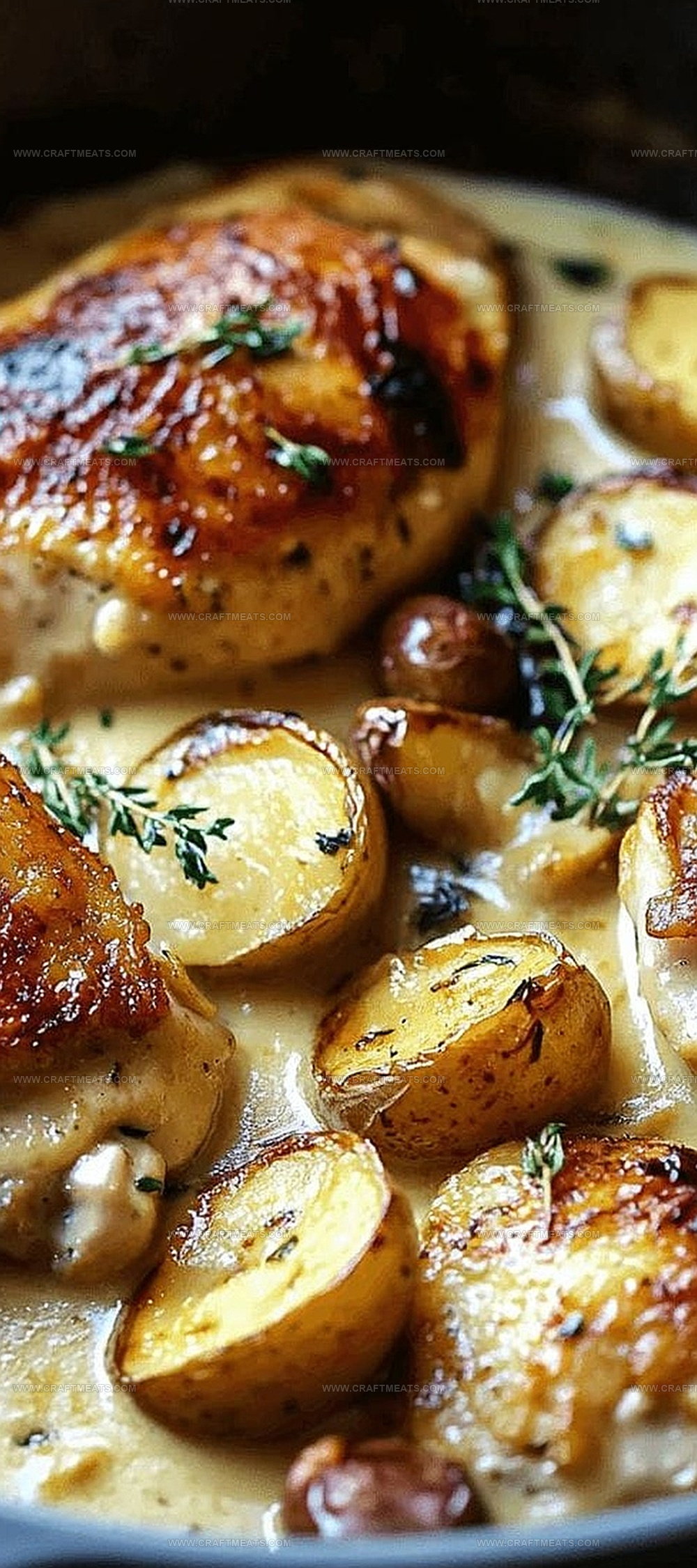 Rustic French Chicken Normandy Recipe: A Creamy Delight - Craft Meats
