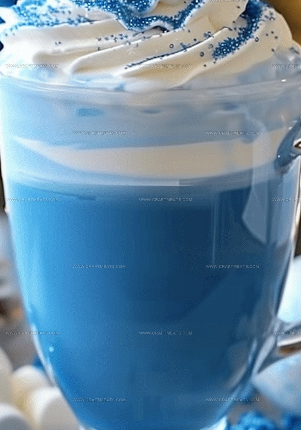 Frosty Blue Cocoa Recipe That’s Fun for Cold Winter Days - Craft Meats