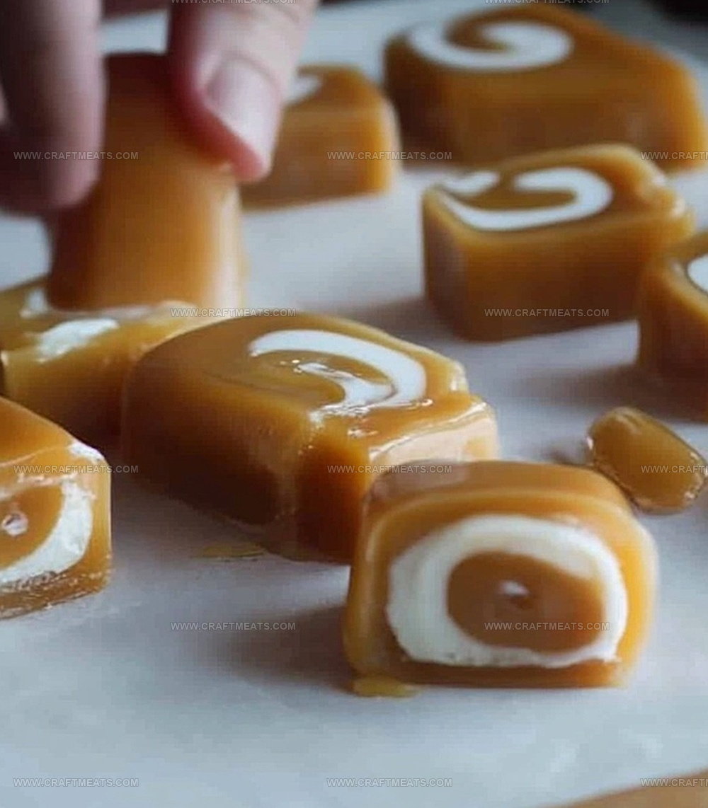 Creamy Vanilla-Filled Caramels Recipe with a Soft Center - Craft Meats