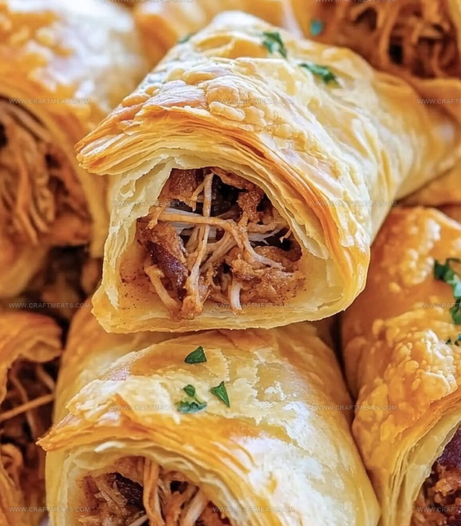 Golden Pulled Pork Pastry Puffs Recipe: Savory Bites of Joy - Craft Meats