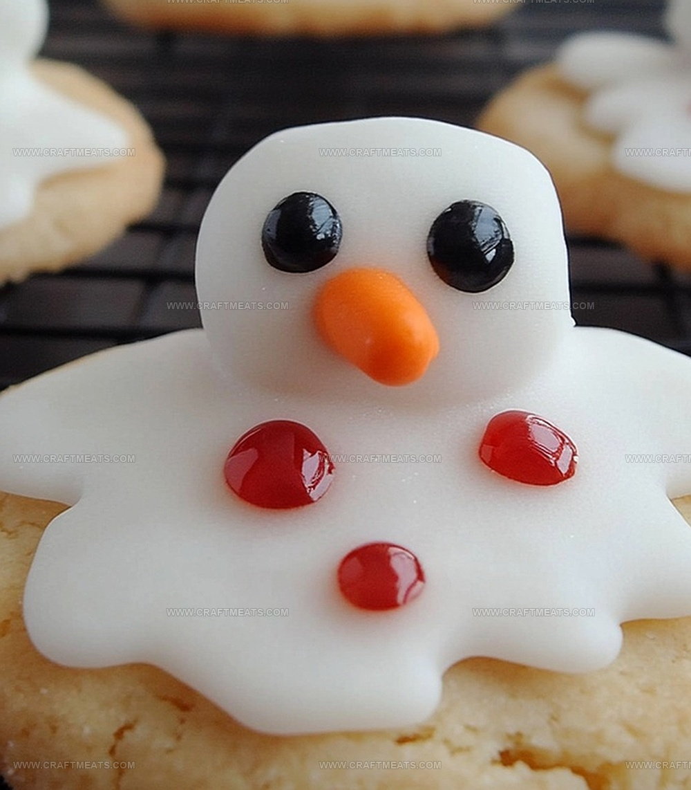 Jolly Melted Snowman Biscuits Recipe: Fun Winter Treats! - Craft Meats