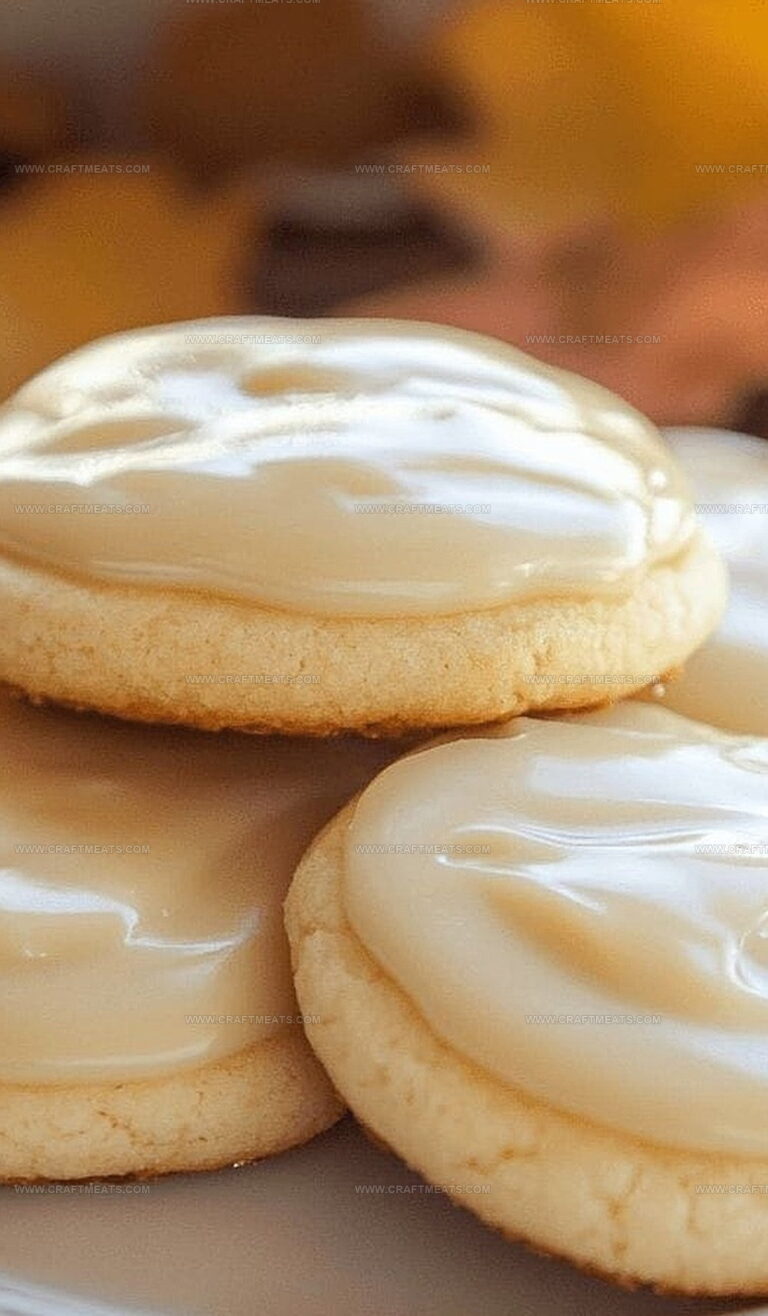 Quick & Sweet Maple Cookies with Maple Icing Recipe - Craft Meats