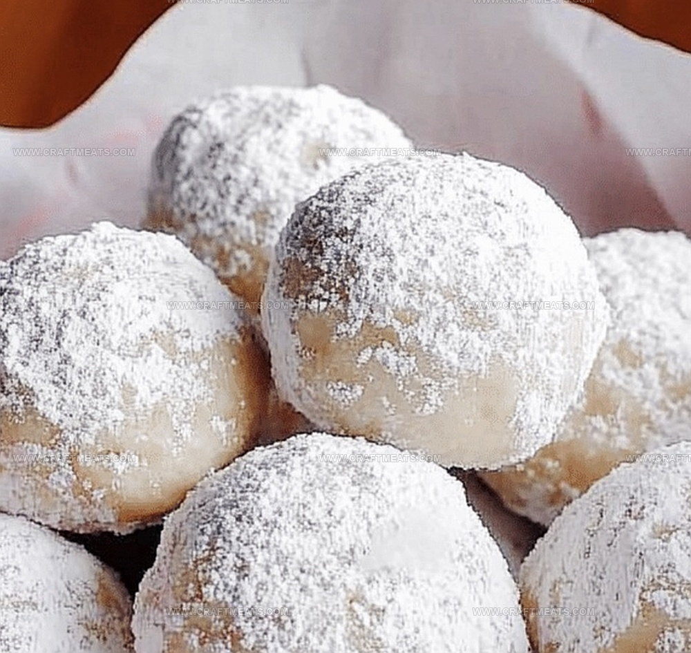 Buttery Snow-Dusted Treats: Classic Snowball Cookies Recipe - Craft Meats