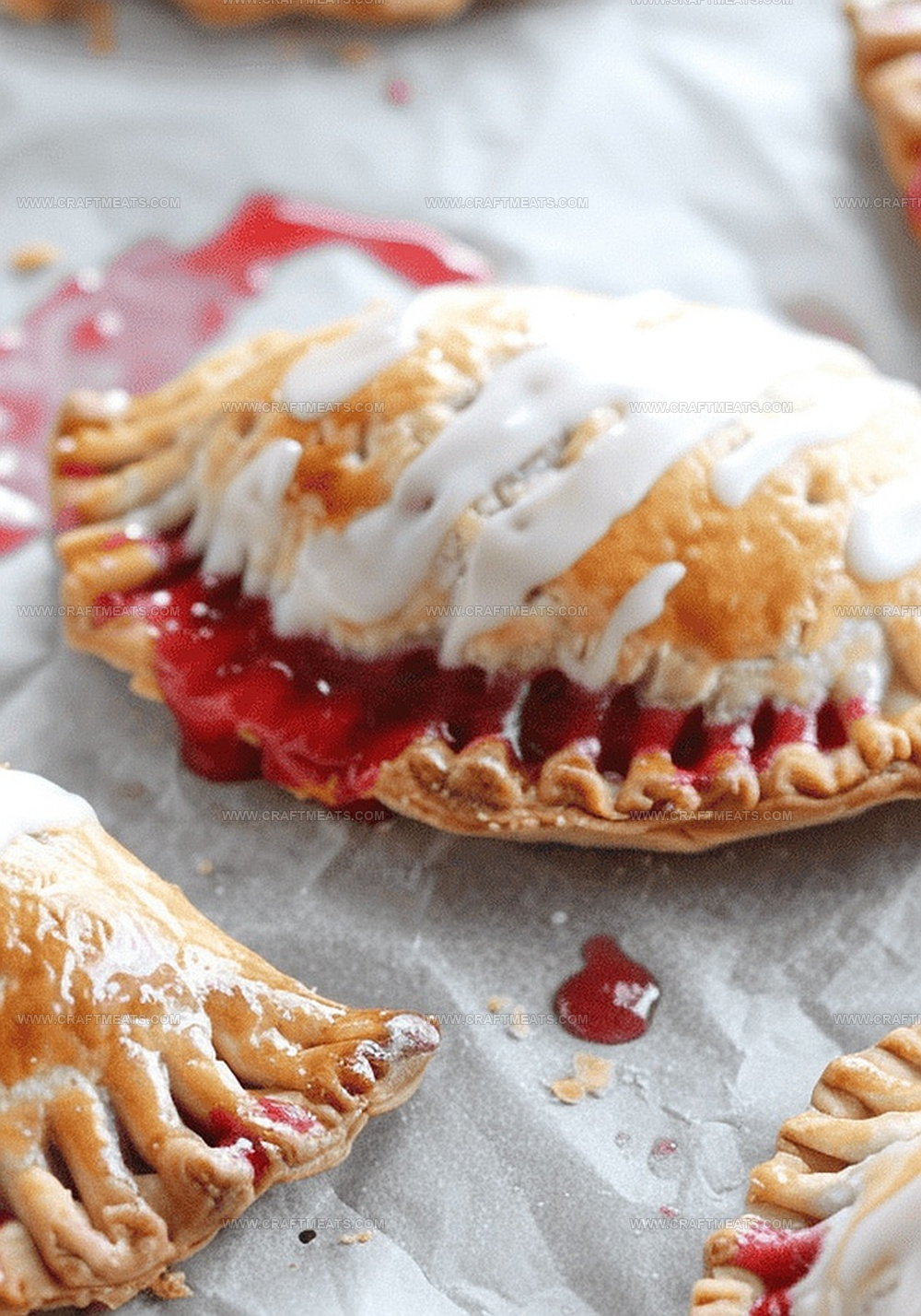Easy Raspberry Delight Hand Pies Recipe: Crispy Little Treats - Craft Meats