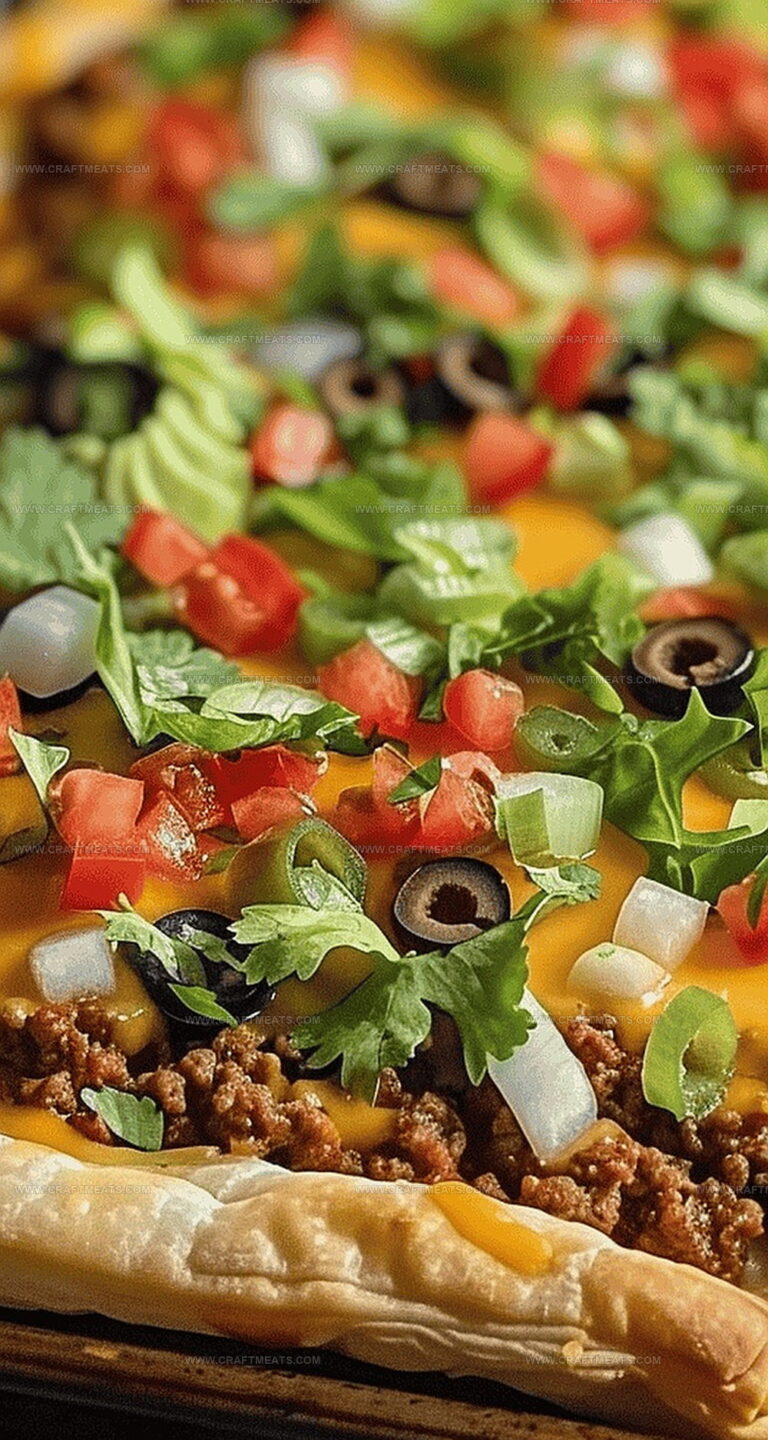 Taco Puff Pastry Recipe with a Crispy Cheesy Filling - Craft Meats