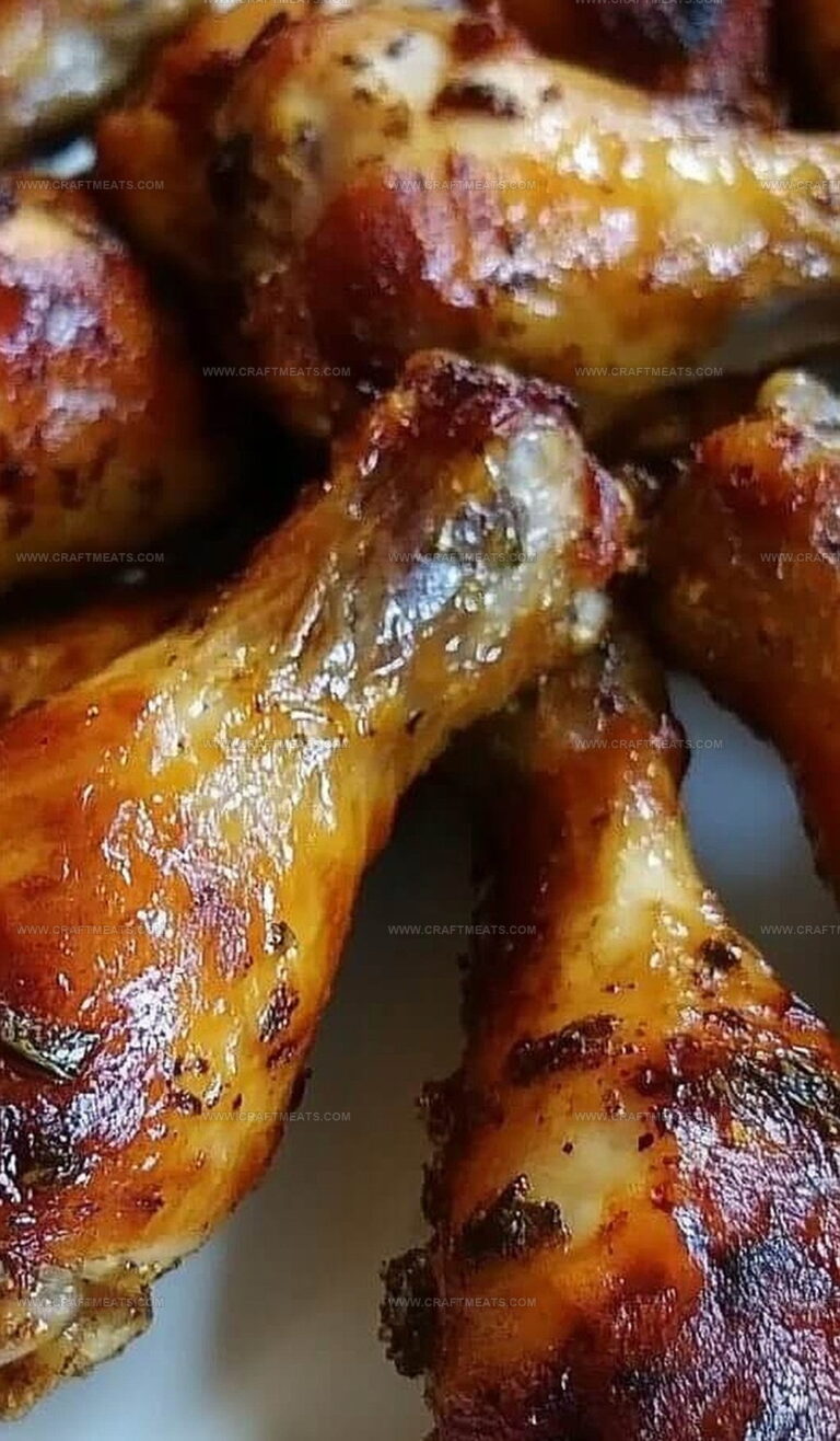 Sweet & Sticky Caramelized Baked Chicken Legs or Wings Recipe - Craft Meats