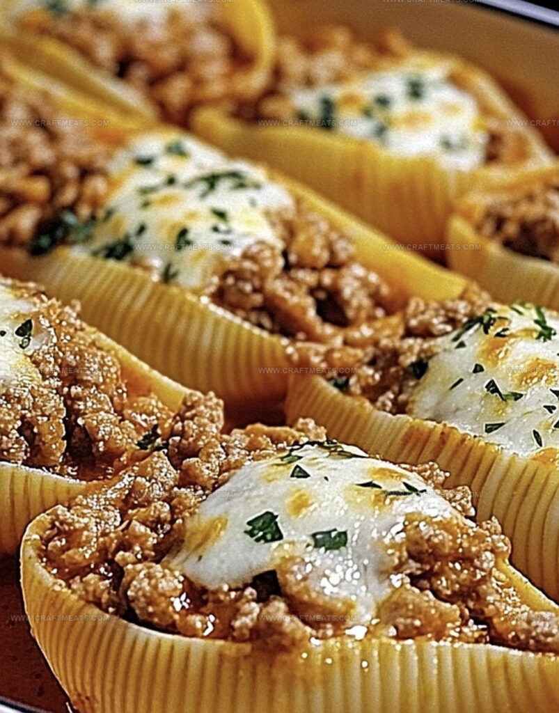 Hearty Beef-Stuffed Shells with Creamy Ricotta Filling Recipe - Craft Meats