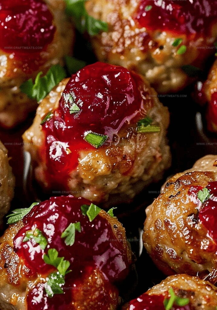 Cranberry Orange Glazed Meatballs Recipe for Parties - Craft Meats
