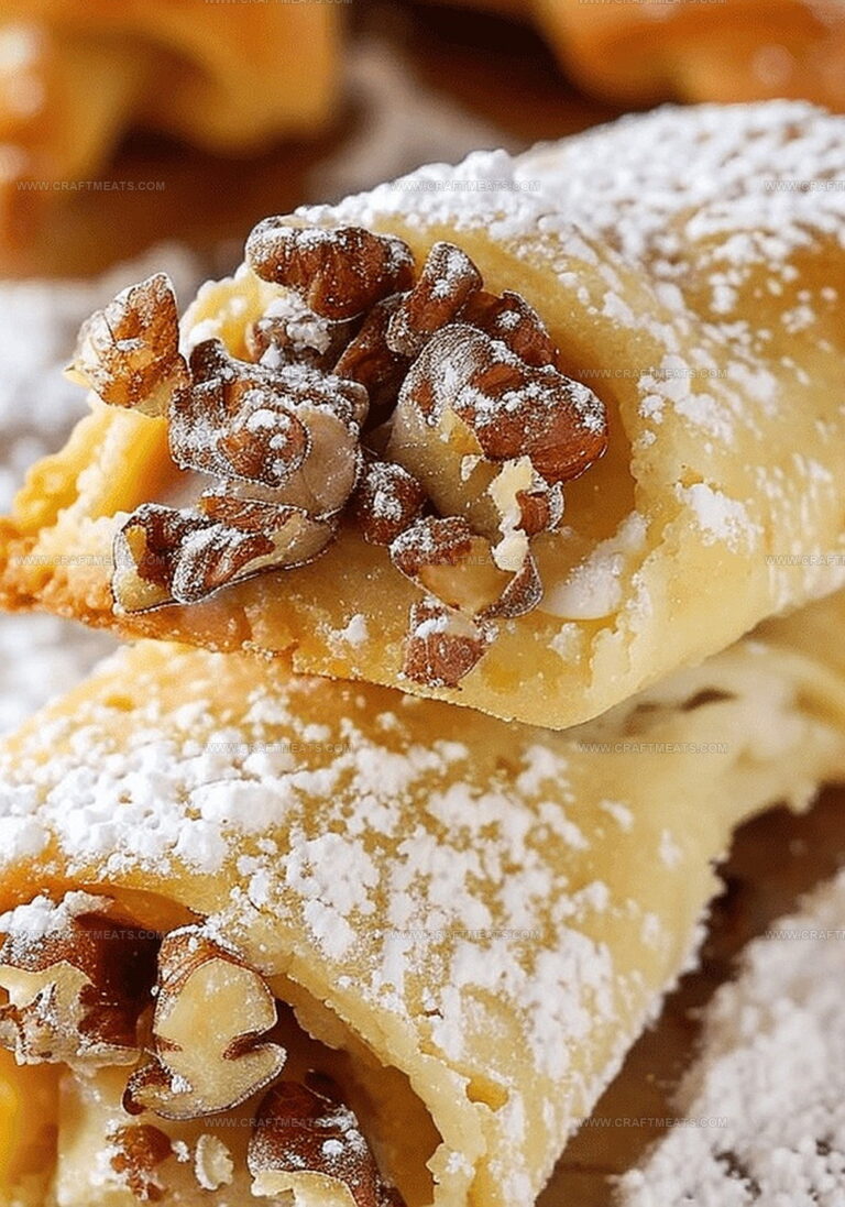 Italian Nut Rolls Recipe with Classic Sweet Filling - Craft Meats
