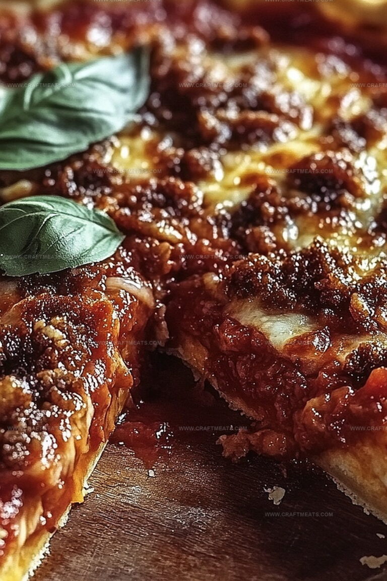 Hearty Chicago-Style Deep-Dish Pizza Pie Recipe for Beginners - Craft Meats