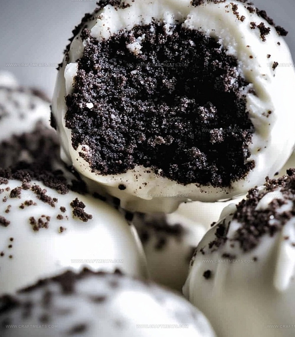Sweet Bliss: Homemade Oreo Cake Balls Recipe for Treats Lovers - Craft ...