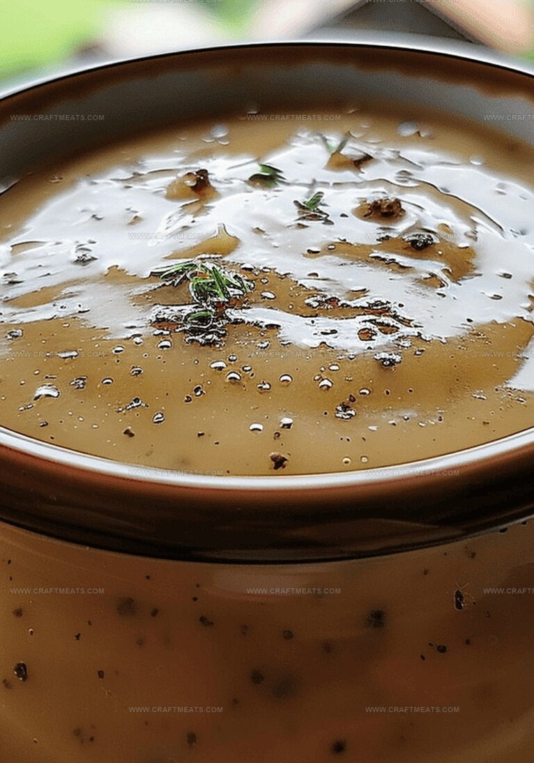 Quick Savory Beef Gravy Delight Recipe for Cozy Family Dinners - Craft ...