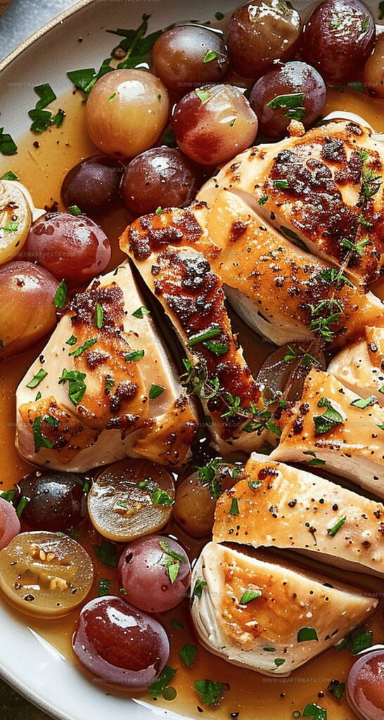 Vineyard Chicken Recipe for a Fancy Dinner Night - Craft Meats